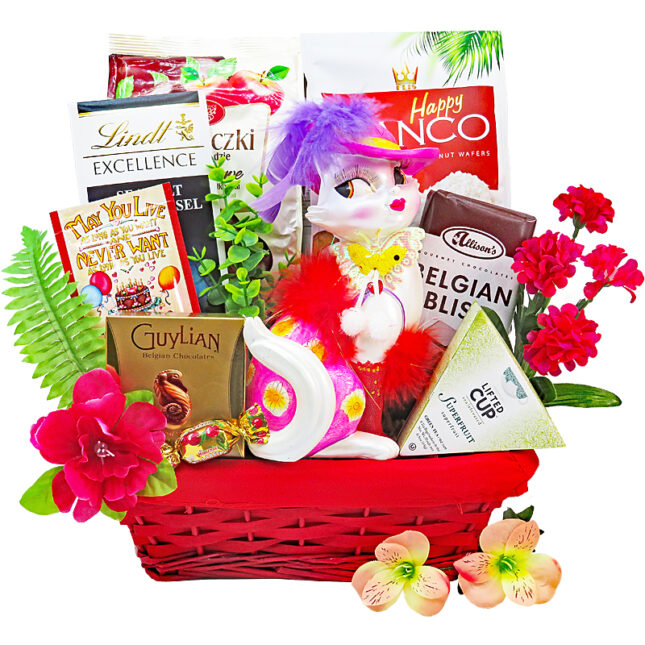 Birthday Extravaganza - Fine Birthday Treats gift baskets Ontario