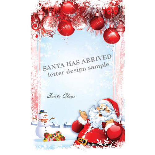 Convincing Letter and Scroll - Letter From Santa to Nonbeliever